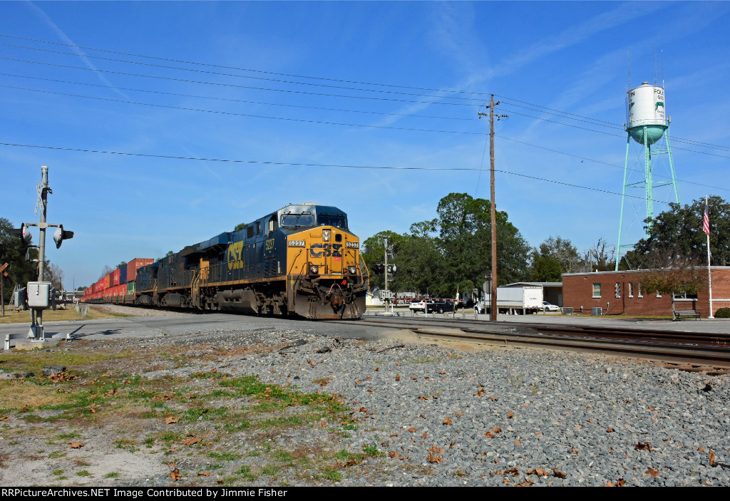 Southbound intermodal